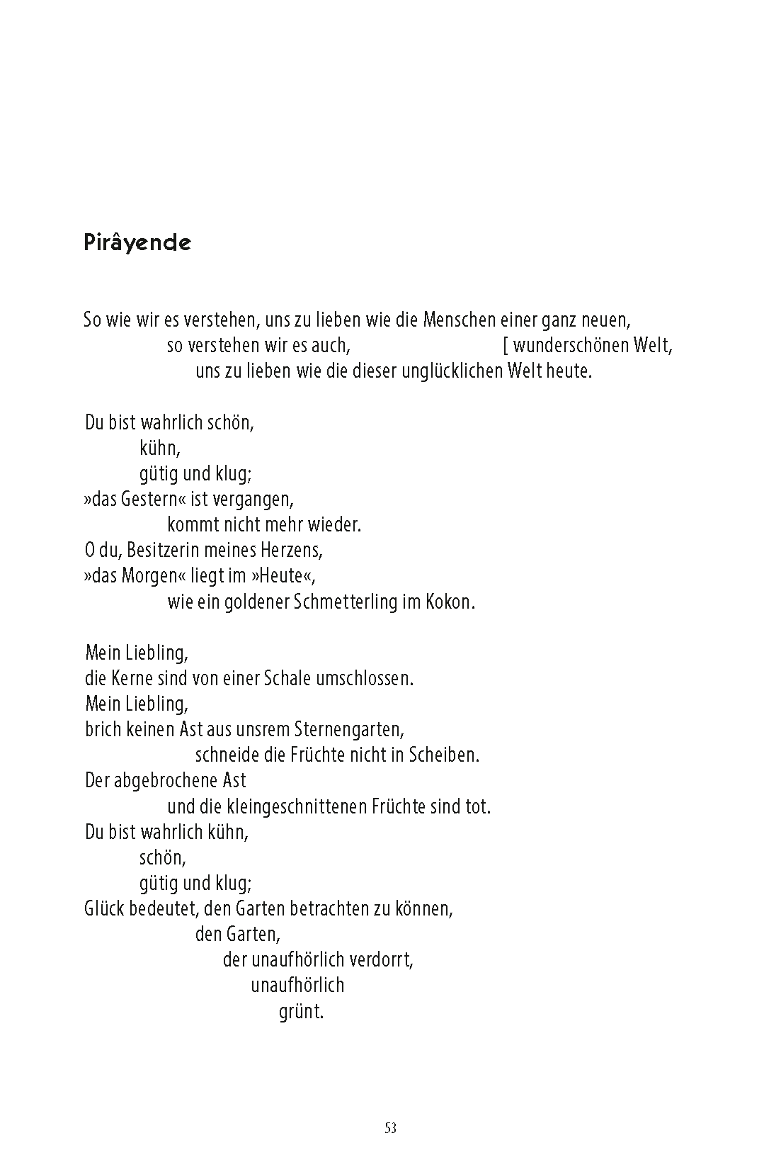 Das schönste Meer ist das noch nicht befahrene – Dağyeli Verlag